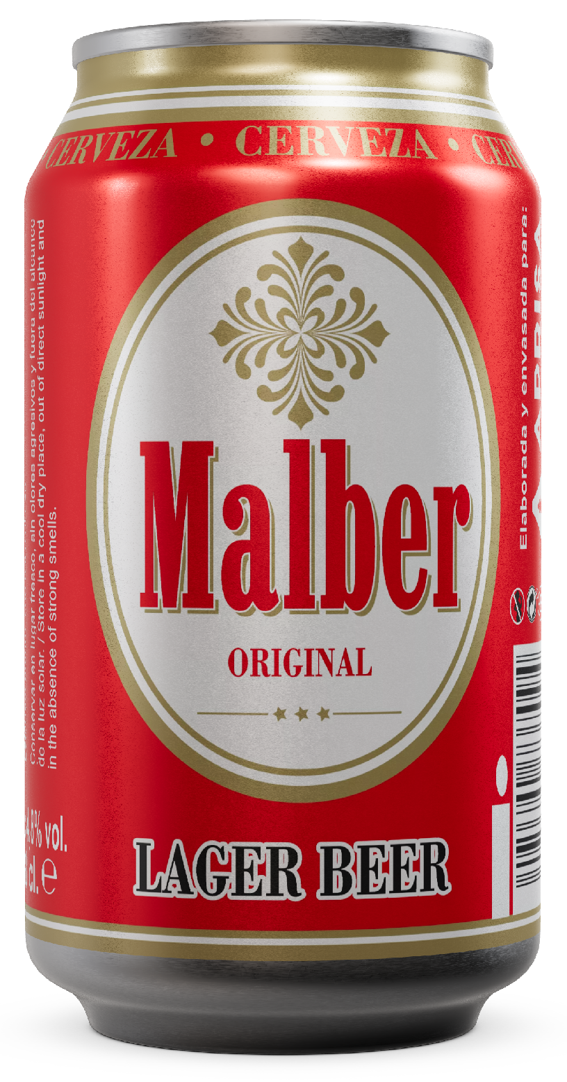 Cerveza Malber 4,8% lager española para exportación al por mayor ...
