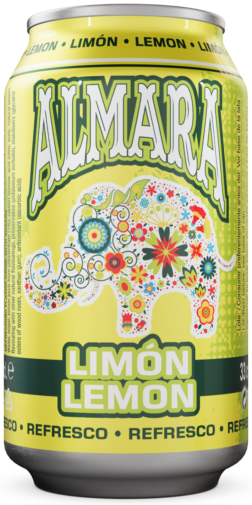 Refresco Almara Limón español para exportación al por mayor | Coprove ...